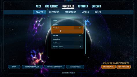 Meilleurs Paramètres Solo Pour Ark Survival Ascended