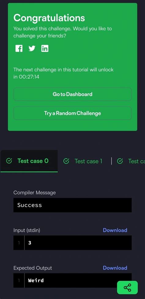 Subash E On Linkedin 30daysofcode Hackerrank Java Conditionals