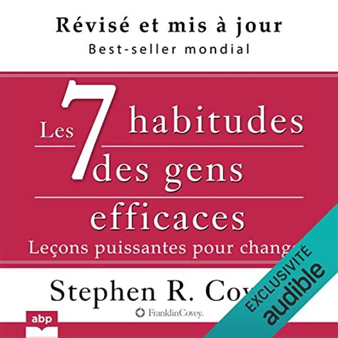 Livre Audio Gratuit Les 7 Habitudes Des Gens Efficaces De Stephen R