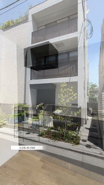【フォーリア西麻布casa】広尾駅徒歩7分の1ldk／4043㎡／1階 内見動画ルームツアー不動産 Youtube