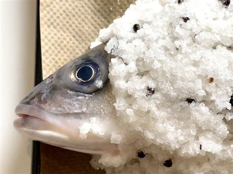 Wild Sea Bass Cooked In Salt The Foodlust Project