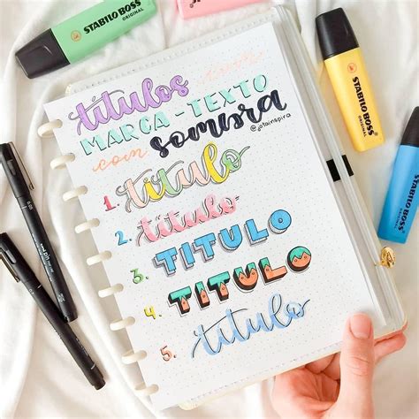 Bullet Journal Header And Banner Ideas To Try Out TheFab S