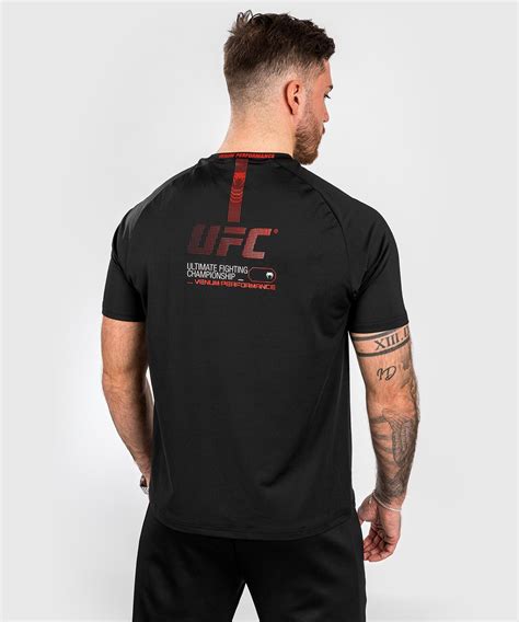 Ufc X Venum Adrenaline Fight Week Dry Tech T Shirt Black Fightwear