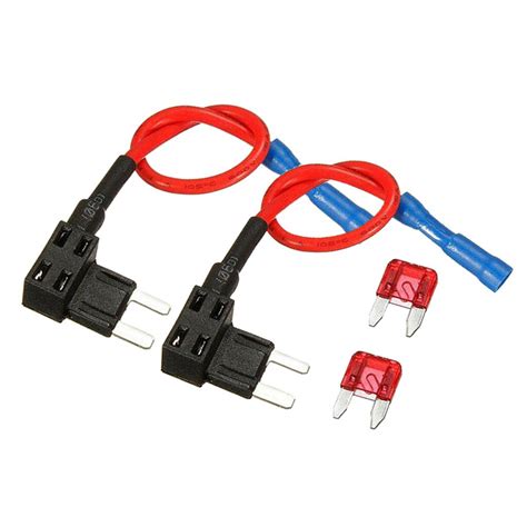 2pcs Add A Circuit Circuit Fuse Adapter Mini Adapt Grandado