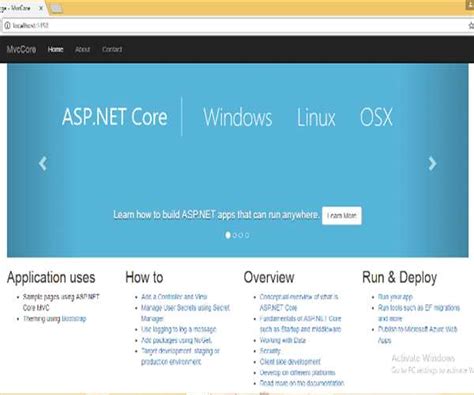Get Started With Asp Net Core Mvc And Visual Studio Mindstick