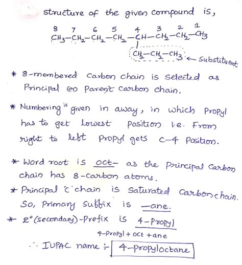 What Is The Iupac Name For The Compound Shown Below H3c Ch2 Ch2 Ch2 Ch Ch2 Ch2 Ch3 Ch2 Ch2