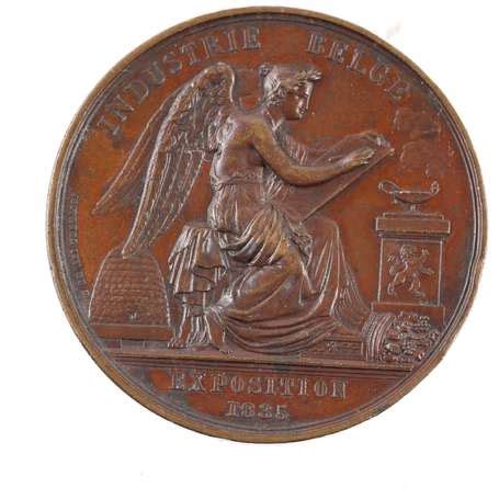 Léopold Premier roi des Belges Exposition Industrie Belge 1835