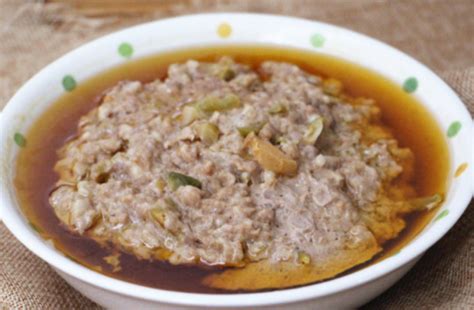 榨菜蒸肉餅食譜做法 一日一食的Cook1Cook食譜分享