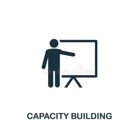 Capacity Building Icon Creative Element Design From Business Strategy
