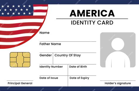 Premium Vector America Card Design