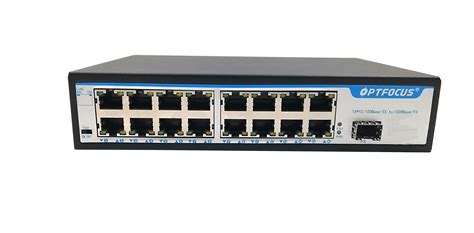 Multi Ports Fiber Optic Network Switch 1000 Base X 10 100m 5gbps