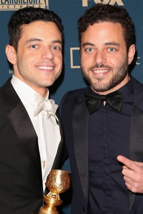 Ps Celebrity Twins Twin Guys Rami Malek