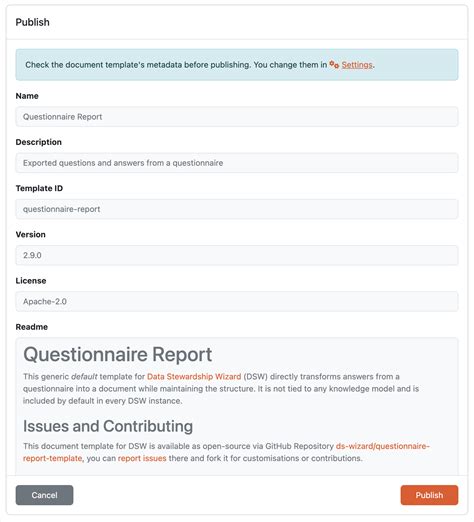 Publish Data Stewardship Wizard 4 11 Documentation