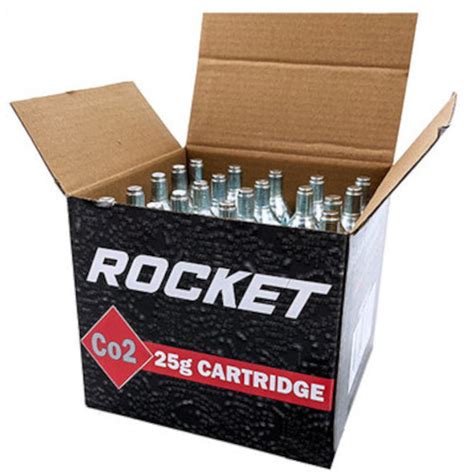 Rocket Co2 Cartridges 25gm Bikebug