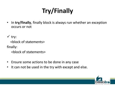 Exception Handling Ppt