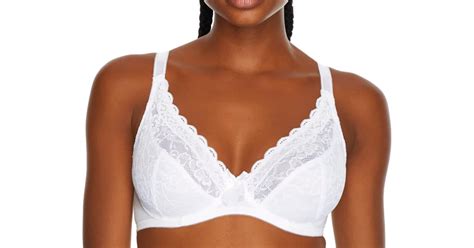 Pour Moi Rebel Underwired Plunge Bra White • Price