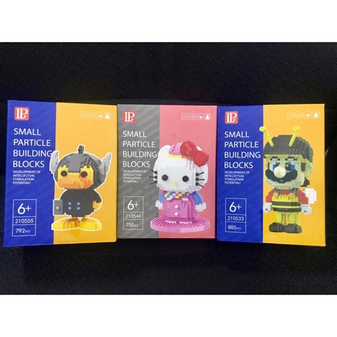 LP SUPER MARIO BEE HELLO KITTY THOR DUCK SMALL PARTICLE BUILDING BLOCKS Shopee Malaysia