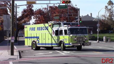 Newark Fire Department SPARE Rescue 1 Responding 11 8 15 YouTube