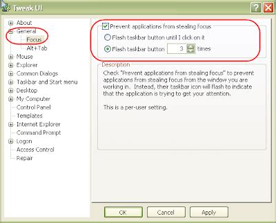 Active Window Loses Focus