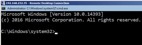 Steps To Access The Windows Server Core Through Remote Desktop