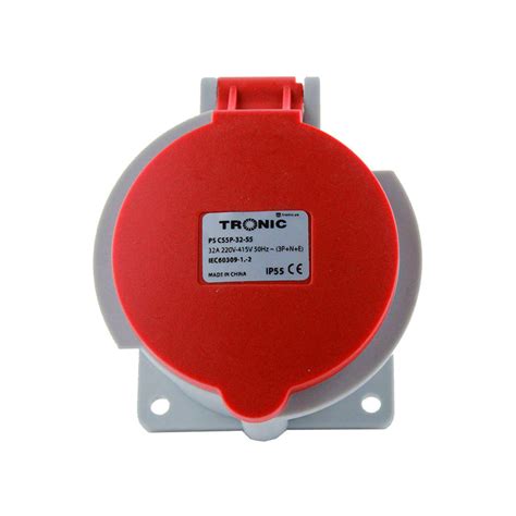 Industrial Wall Socket 5 Pin Tronic Uganda Limited
