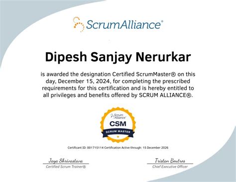 Certifiedscrummaster Scrum Agile Agilemethodology