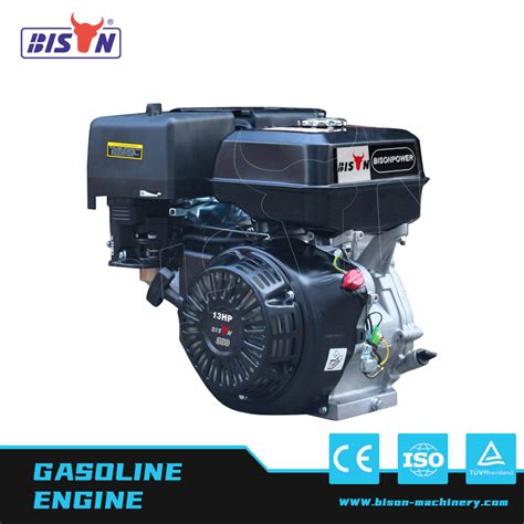 Bison 13 Hp Petrol Motor Single Cylinder Engine 130hp Gasoline 188f