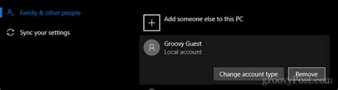 Create And Manage User Accounts And Privileges In Windows 10