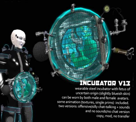 Second Life Marketplace Grim Bros Incubator V13 Boxed