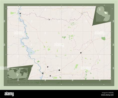Concepcion Dipartimento Del Paraguay Aprire La Mappa Stradale