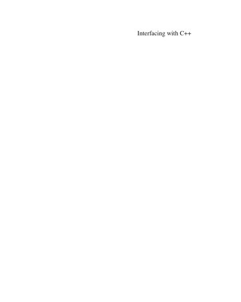 SOLUTION Interfacing With C Programming Real World Applications
