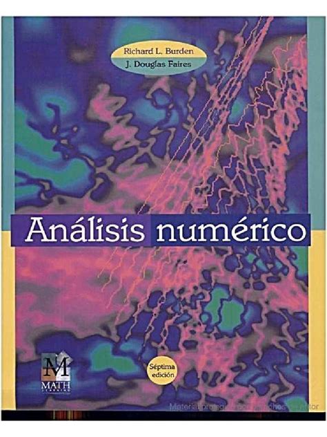 Analisis Numerico Pdf