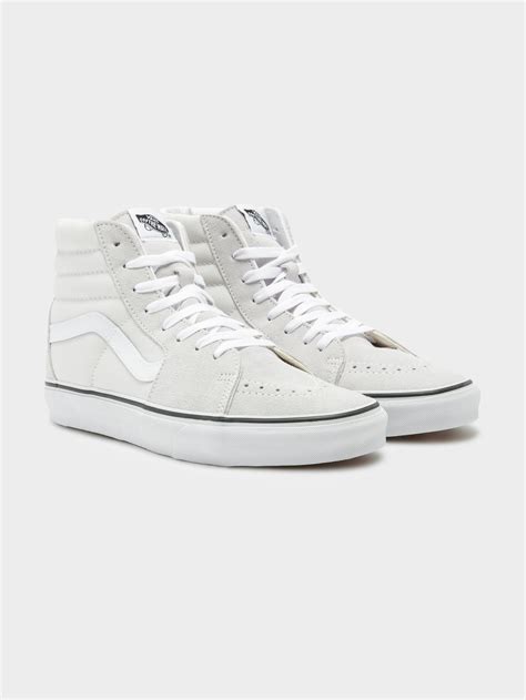 Vans Unisex Sk8 Hi Color Theory Sneakers Cream Glue Store