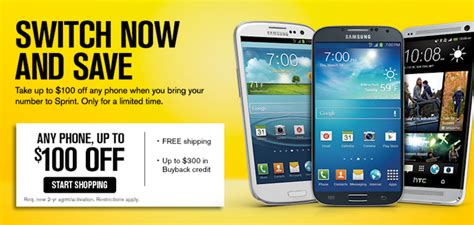 Sprint Offering 100 Off Iphone 5s And Iphone 5c For New Customers