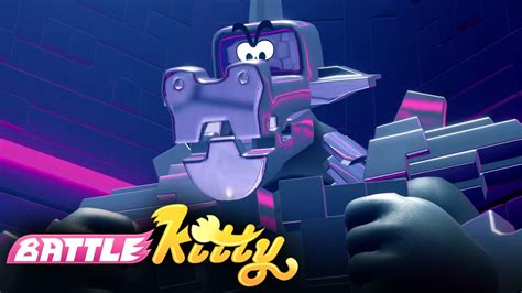 First Monster Battle Kitty Ep1 Warrior Beach Youtube