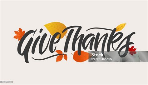 감사를 드립니다 손으로 그린 추수 감사절 문자 타이포그래피 포스터 엽서 아이콘 로고 또는 배지에 대한 질감 배경에 축하 텍스트 해피 추수 감사절 벡터 빈티지 스타일 서예