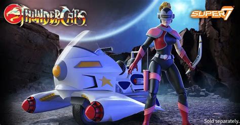 Thundercats Ultimates Mandora Figure And Her Electro Charger Vehicle