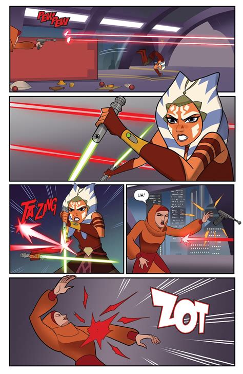 Read Online Star Wars Forces Of Destiny Ahsoka And Padmé Comic Issue Full