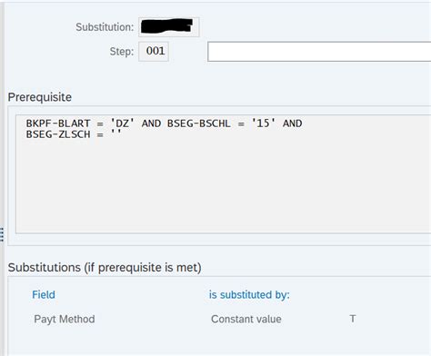 solved restricting payment method modification sap community