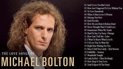 Michael Bolton Greatest Hits Best Songs Of Michael Bolton Nonstop