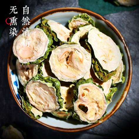 买1送1苦瓜干泡水原味苦瓜片干泡茶新鲜干苦瓜片旗舰店正品花茶 虎窝淘