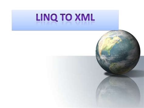 Linq To Xml Pptx