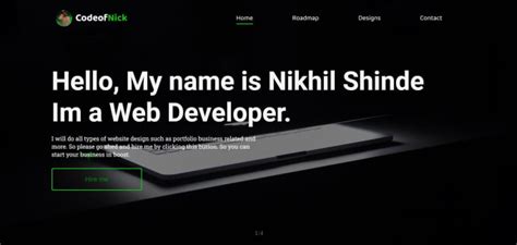 Design Your Whole Website Using Html Css And Javascript By Nikhilshinde Fiverr