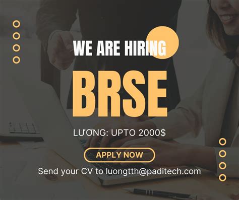 Trần Hiền Lương On Linkedin Hn Paditech TuyỂn DỤng Brse Up To 2000