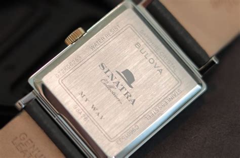 Bulova Frank Sinatra My Way 98a261 Đồng Hồ Nam Phongwatch