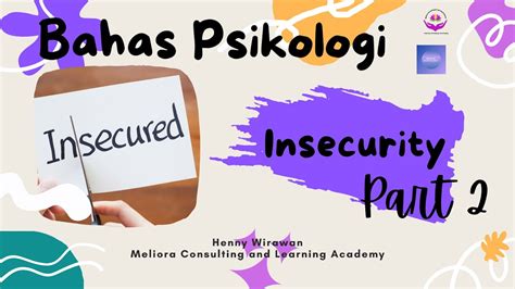 Bahas Psikologi Insecurity Part Youtube