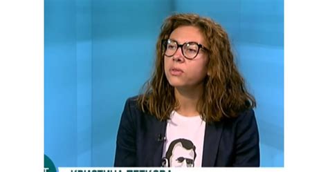 Кристина Петкова Опасно е да се мисли за предсрочни избори