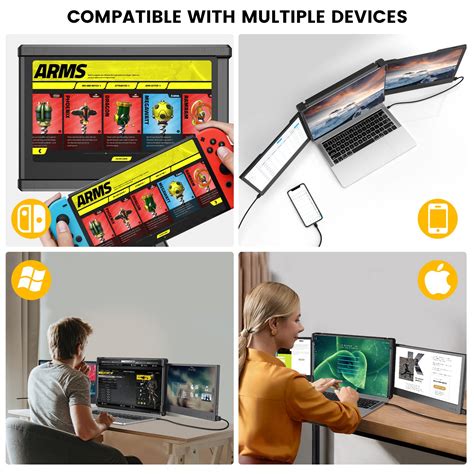 Extensor De Monitor Triple Ofb09tpbk46b