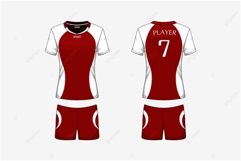 Specific Vector Design Images Specification Volleyball Jersey Isolated