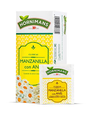 Manzanilla con Anís Infusión Digestión HORNIMANS Hornimans ES
